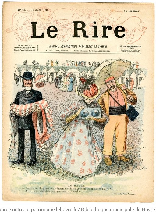 Le Rire : journal humoristique paraissant le samedi / Garnier SG ...