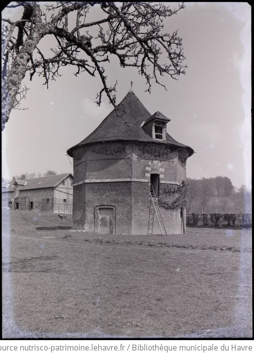 [Château de Gouville à Claville-Motteville] : [colombier] | Nutrisco